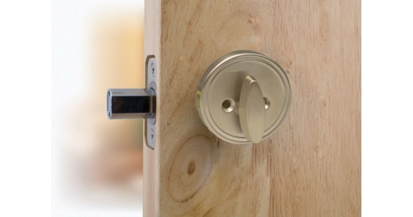 Deadbolt- D106- Single Sided- Half Deadbolt Reliance Hardware